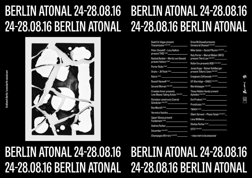 Berlin's Industrial Techno voyage: Berlin - Atonal announces more ...